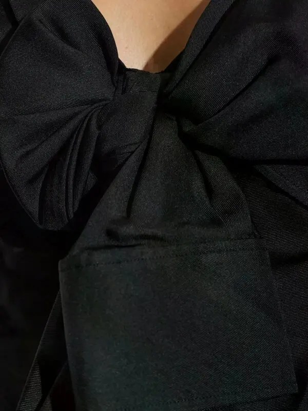 Alexander Wang Bow-detail Silk Top