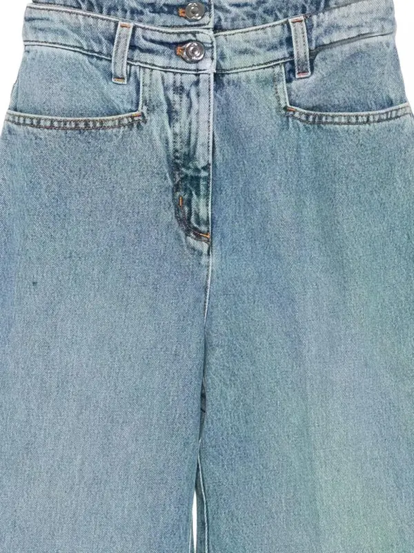 N°21 Double-waistband Straight-leg Jeans