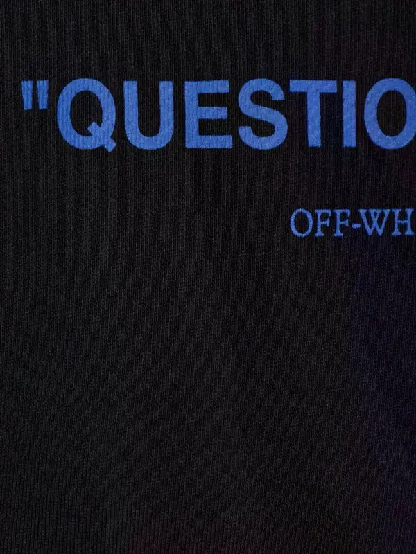 Off-White Slogan-print Hoodie