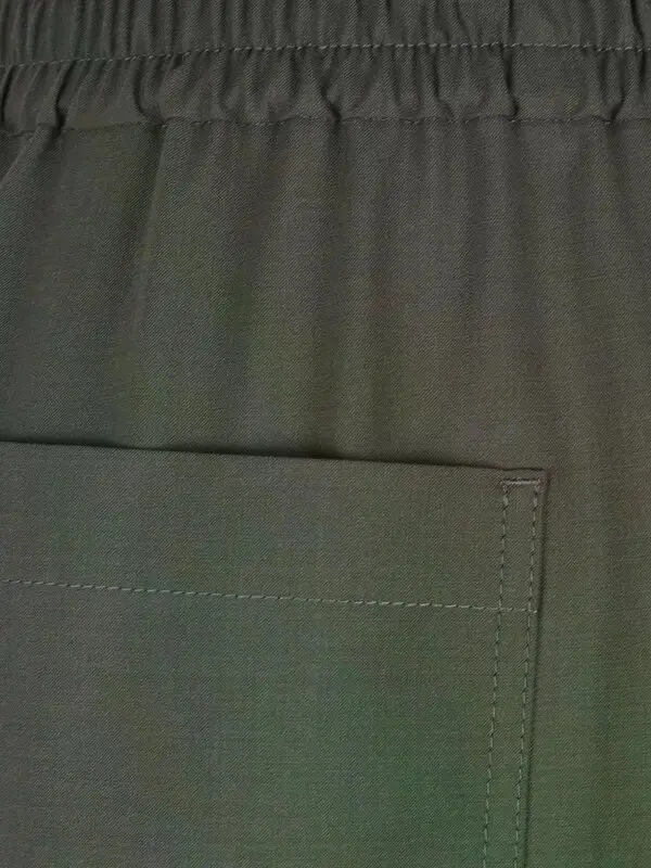 Brunello Cucinelli Elasticated-waist Wide-leg Trousers