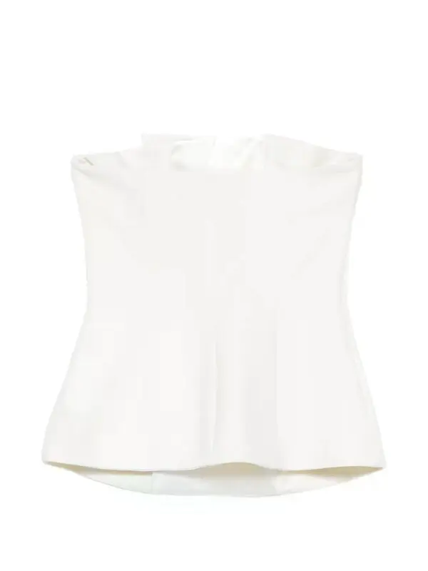 P.a.r.o.s.h Double-breasted Strapless Top