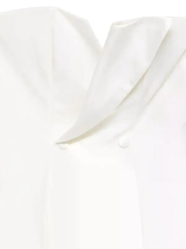 P.a.r.o.s.h Double-breasted Strapless Top