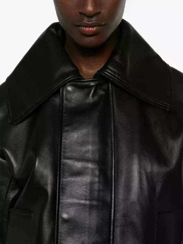 Erika Cavallini Oversized-collar Jacket