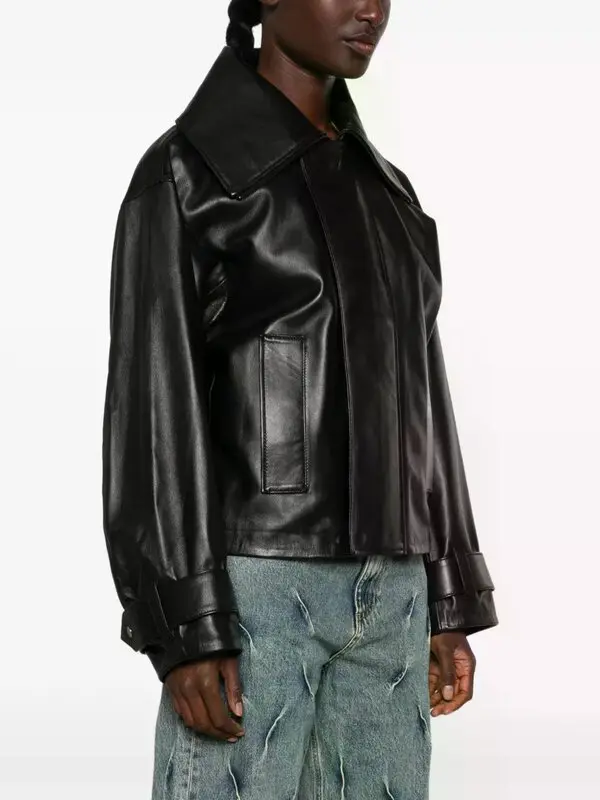 Erika Cavallini Oversized-collar Jacket
