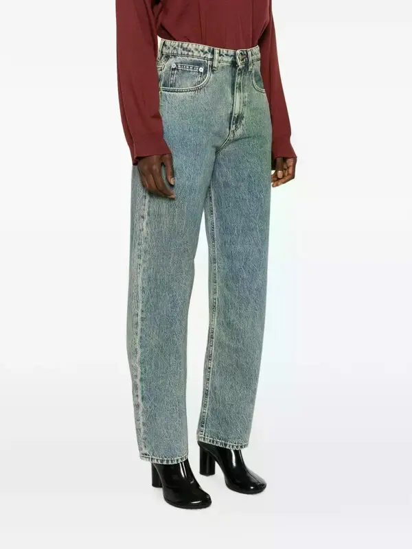 Erika Cavallini Acid-wash Jeans