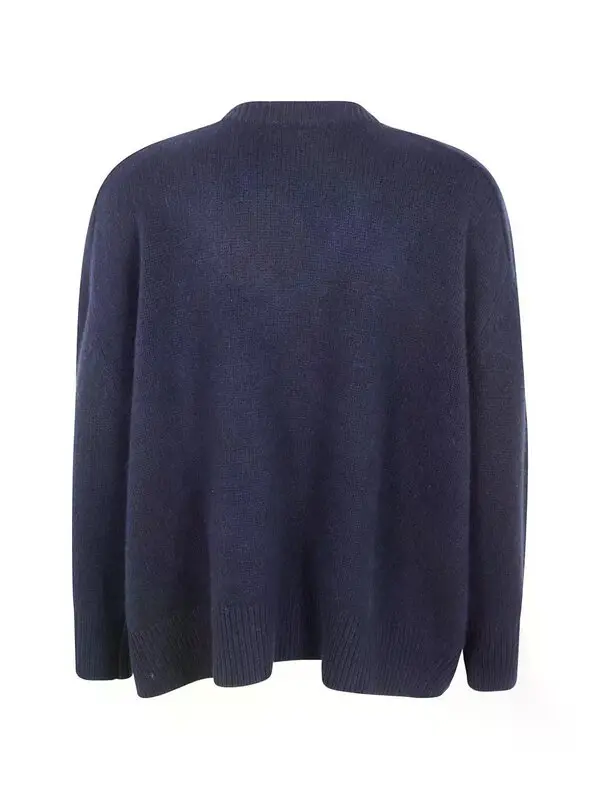 KUJTEN Divee V-neck Cashmere Sweater - Black