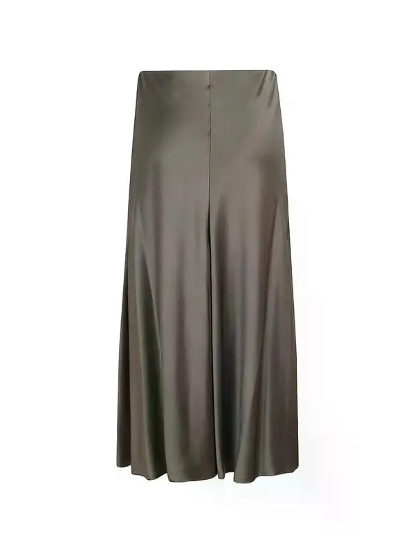 Brunello Cucinelli Satin-finish Maxi Skirt