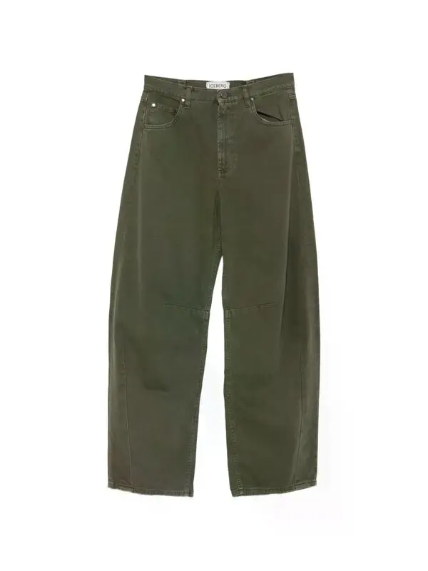Iceberg Seam-detail Jeans - Green