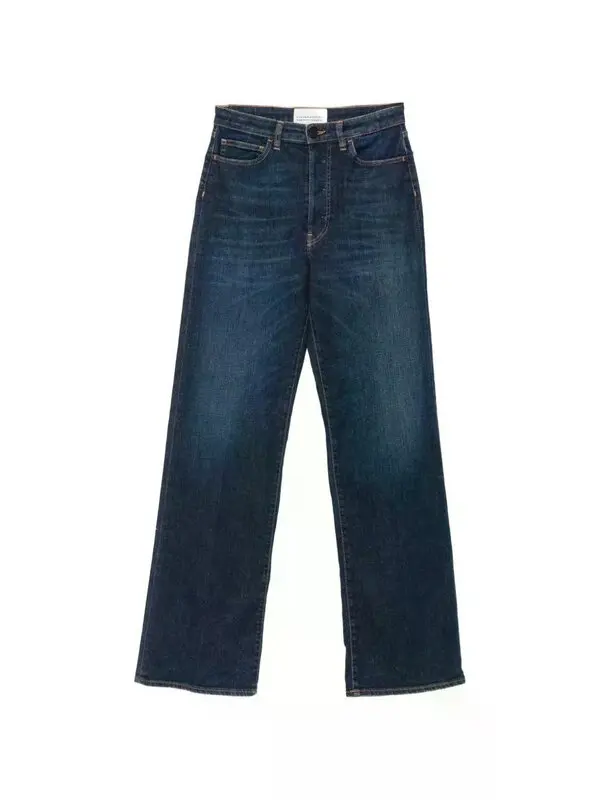 Liviana Conti Faded Straight-leg Jeans