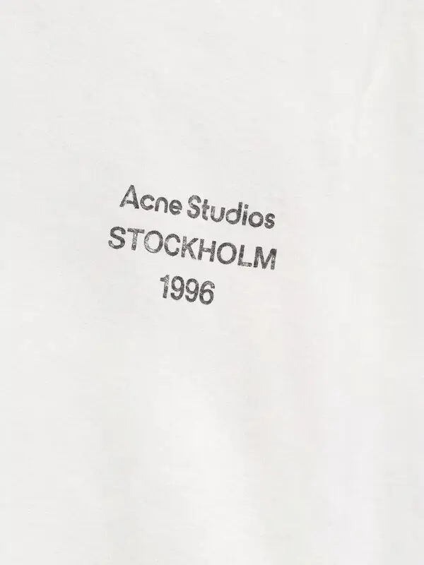 Acne Studios Logo-print Long-sleeve T-shirt