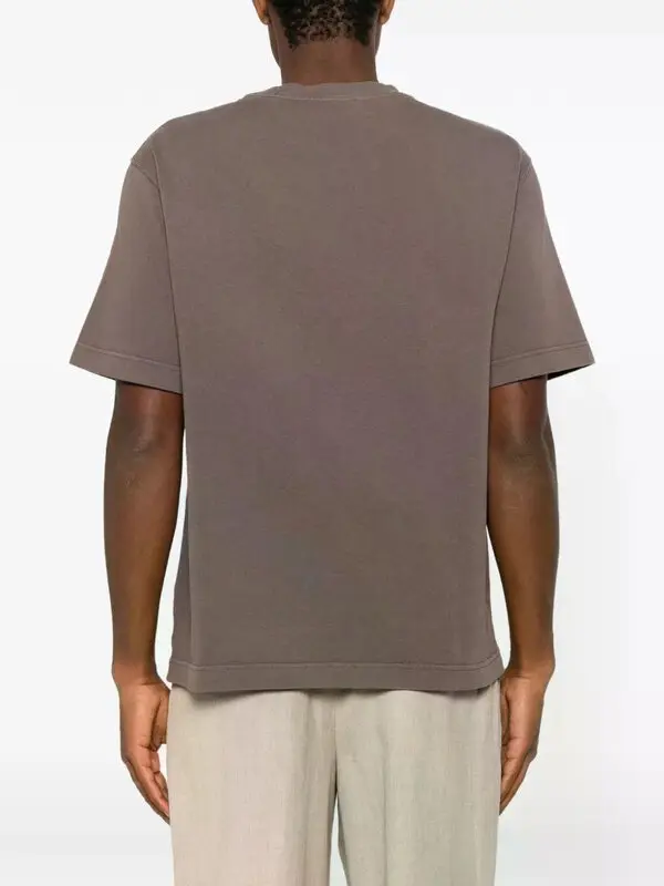 Jacquemus Gros Grain T-shirt - Brown