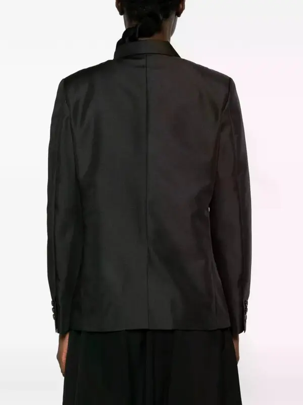 Comme Des Garçons Flower-detail Blazer