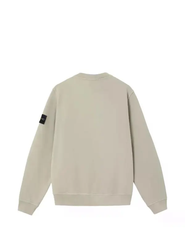 Stone Island 6100038 Brushed Organic-cotton Fleece Sweatshirt