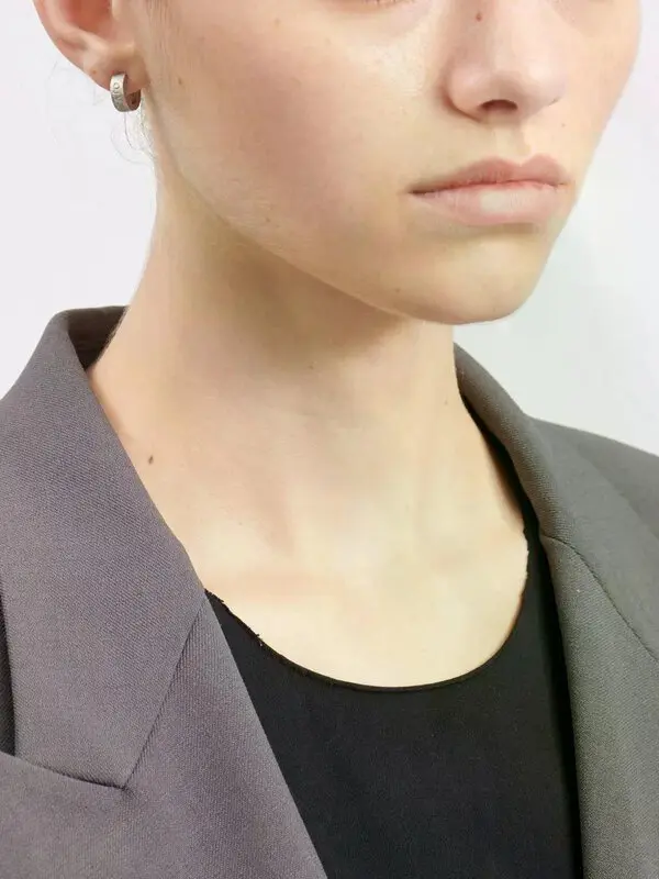 MAISON MARGIELA Satinato Hoop Earrings