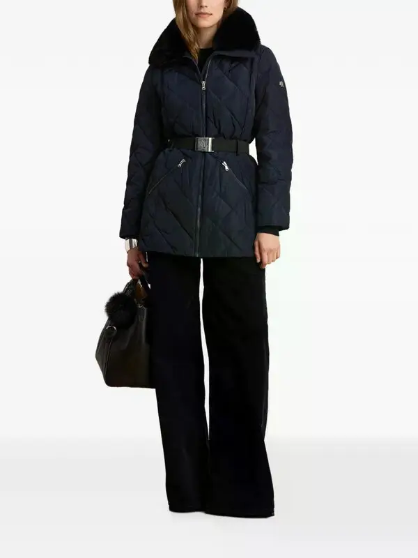 Ralph Lauren Belted Quilted Coat