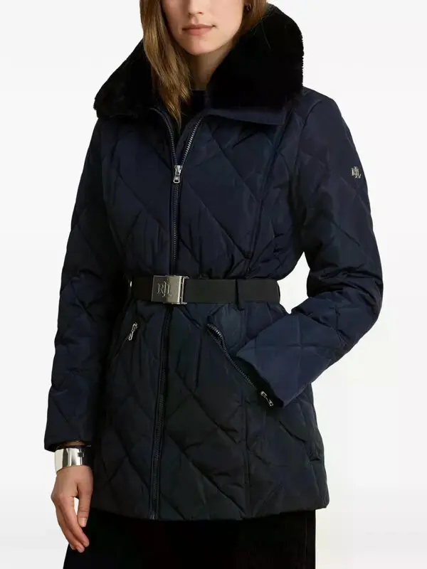 Ralph Lauren Belted Quilted Coat