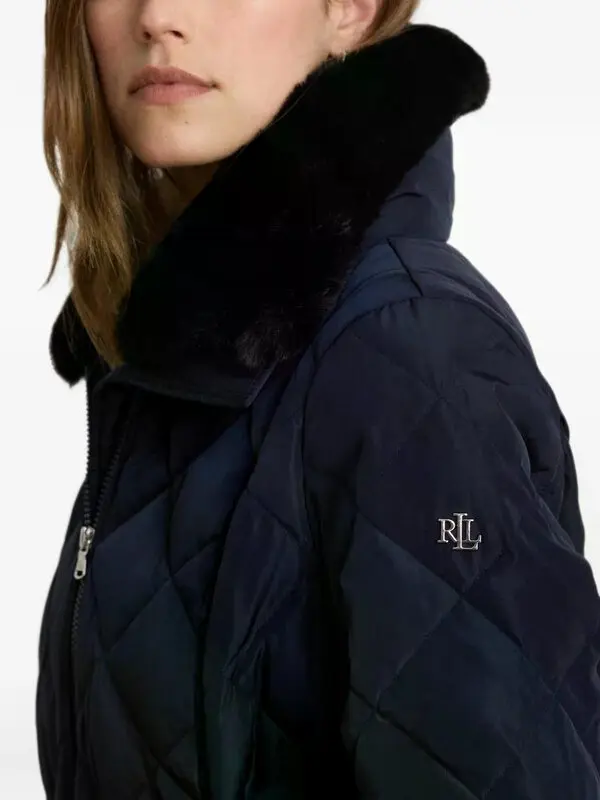 Ralph Lauren Belted Quilted Coat