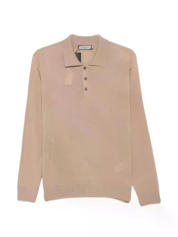 Canali Long-sleeve Polo Shirt