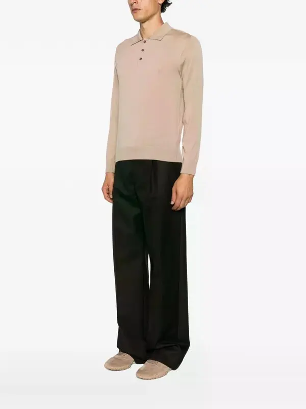 Canali Long-sleeve Polo Shirt
