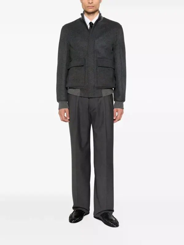 Brunello Cucinelli Panelled High-neck Jacket