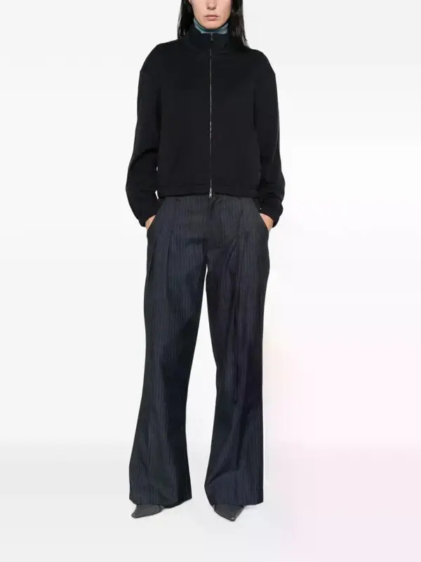 Max Mara High-neck Zip-up Bomber Jacket