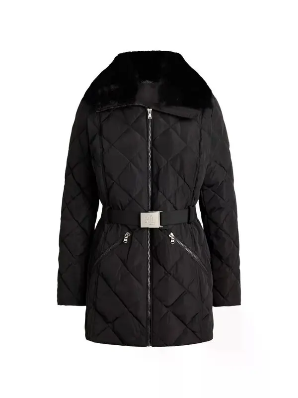 Ralph Lauren Quilted Belted Coat