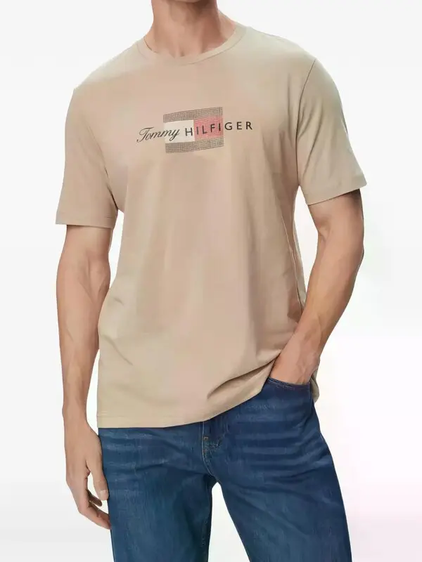Tommy Hilfiger Logo-print Crew-neck T-shirt
