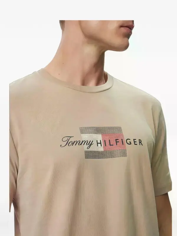 Tommy Hilfiger Logo-print Crew-neck T-shirt
