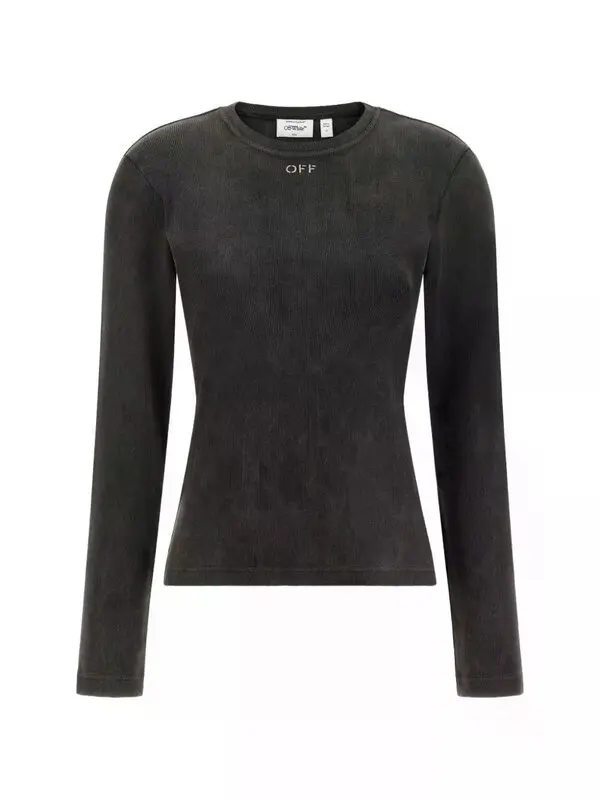 Off-White Logo-print Long-sleeve T-shirt