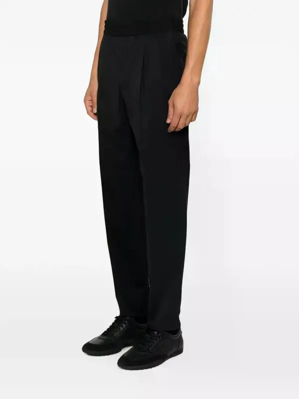 Zegna Pleated Elasticated-waistband Trousers