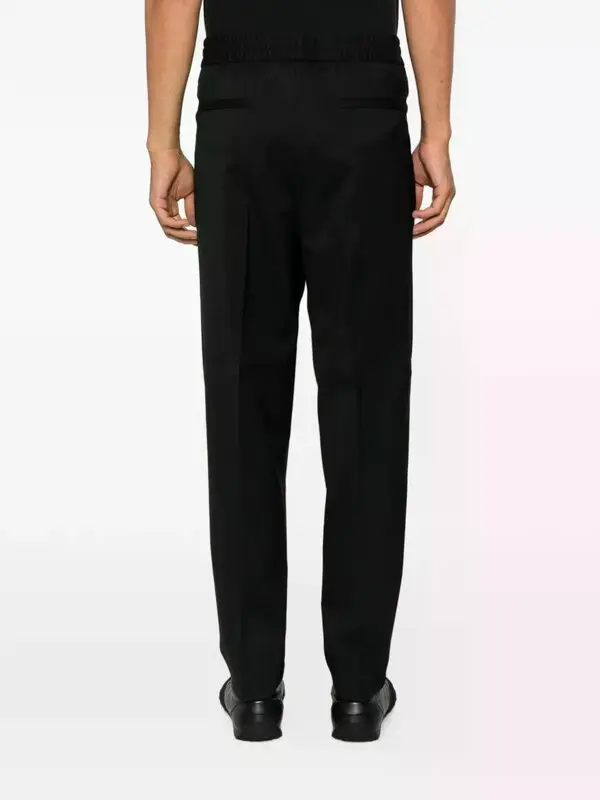 Zegna Pleated Elasticated-waistband Trousers