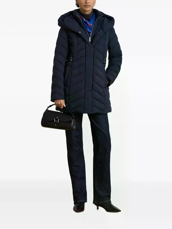 Ralph Lauren Quilted Hooded Coat - Blue