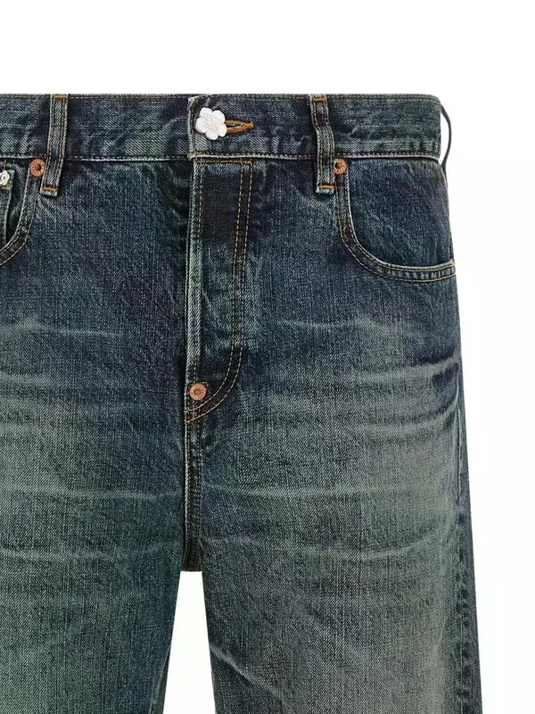 Kenzo Boke Flower Button Jeans