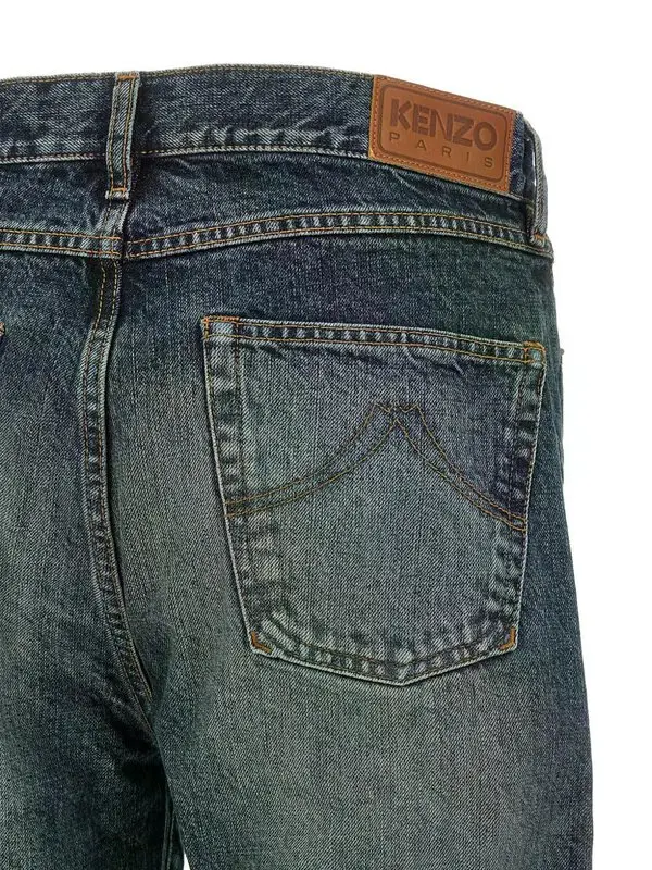 Kenzo Boke Flower Button Jeans