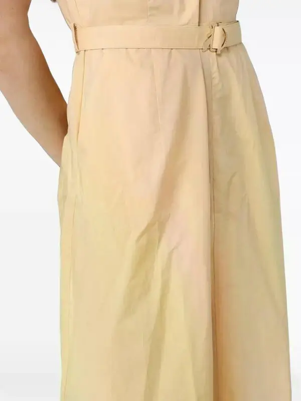 Patrizia Pepe Belted Poplin Dress
