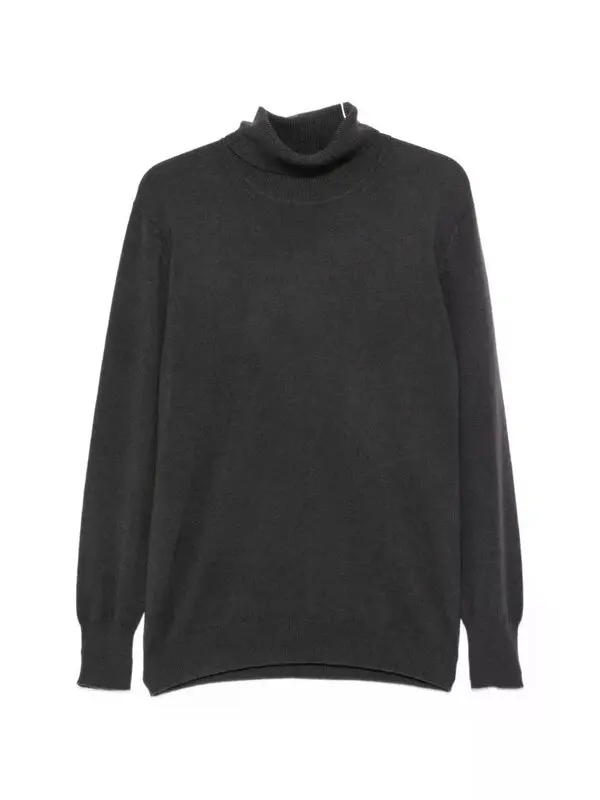 LEMAIRE Turtleneck Ribbed-trim Sweater