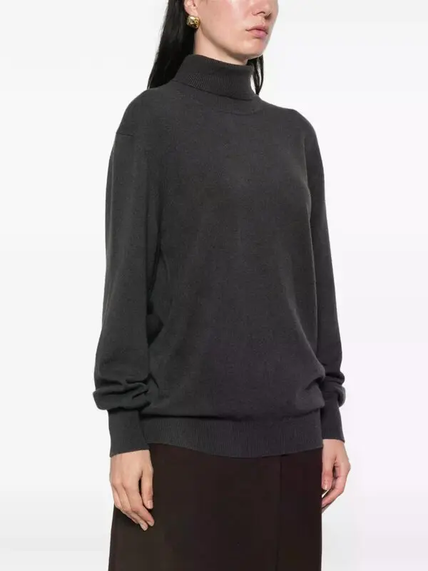 LEMAIRE Turtleneck Ribbed-trim Sweater