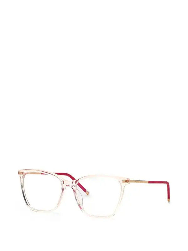 Chopard Square-frame Glasses - Neutrals