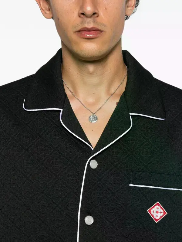 Casablanca Logo-patch Shirt