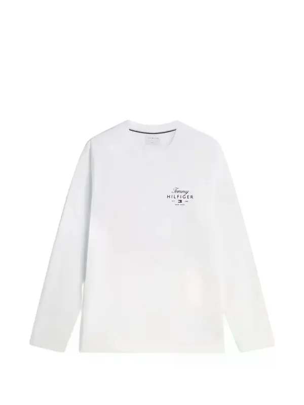 Tommy Hilfiger Logo-print Long-sleeve T-shirt