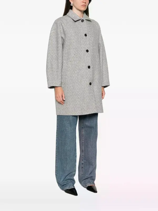 Liviana Conti Herringbone-pattern Coat