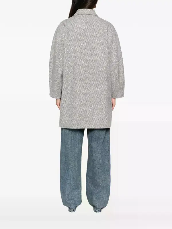 Liviana Conti Herringbone-pattern Coat