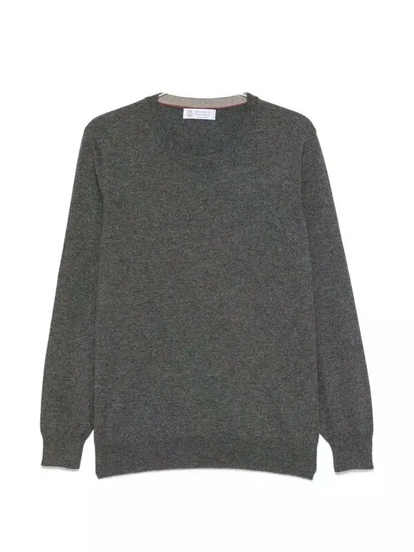 Brunello Cucinelli Fine-knit Sweater - Grey