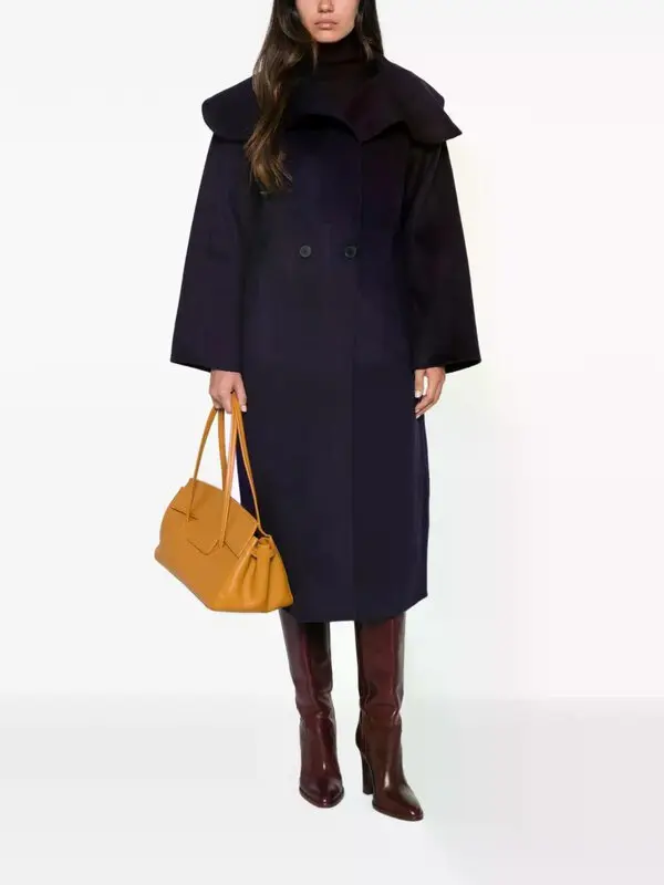 Liviana Conti Oversized-collar Double-breasted Coat