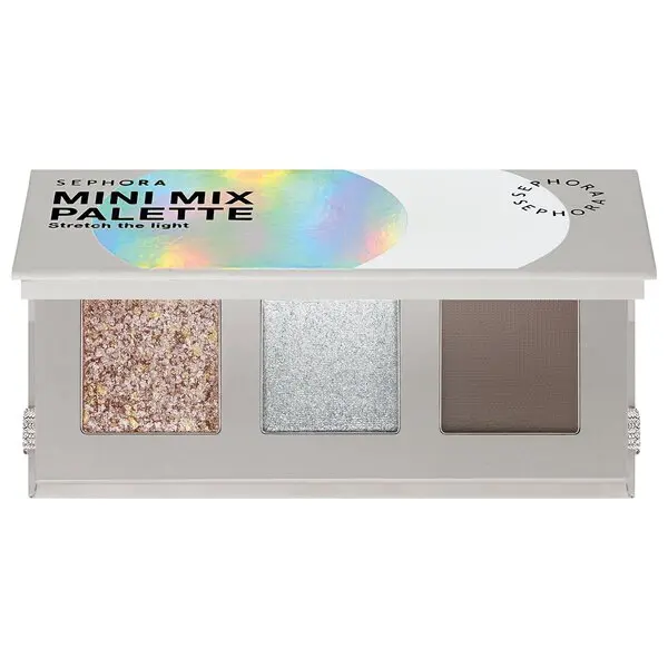 SEPHORA COLLECTION Stretch The Light Mini Mix Eyeshadow Palette - Silver Dust
