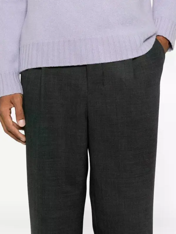 AMI Paris Carrot-fit Trousers