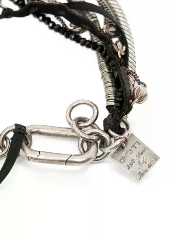 GOTI Beaded Multi-chain Bracelet