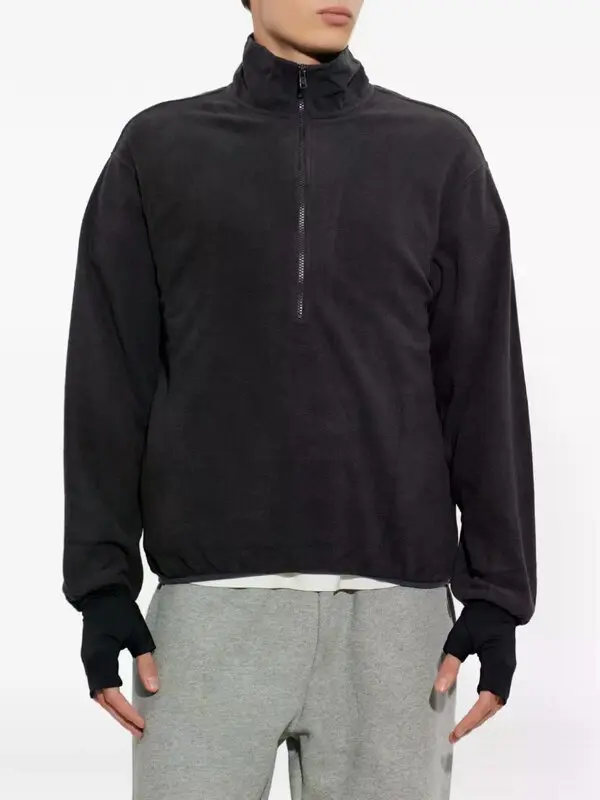 ENTIRE STUDIOS Half-zip Fleece Sweater