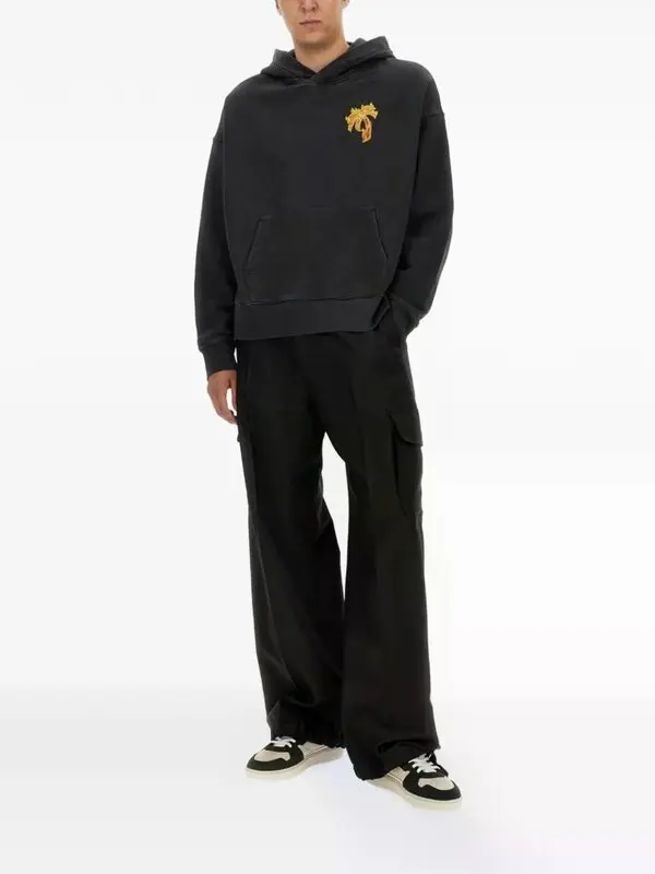 Palm Angels Logo-print Hoodie