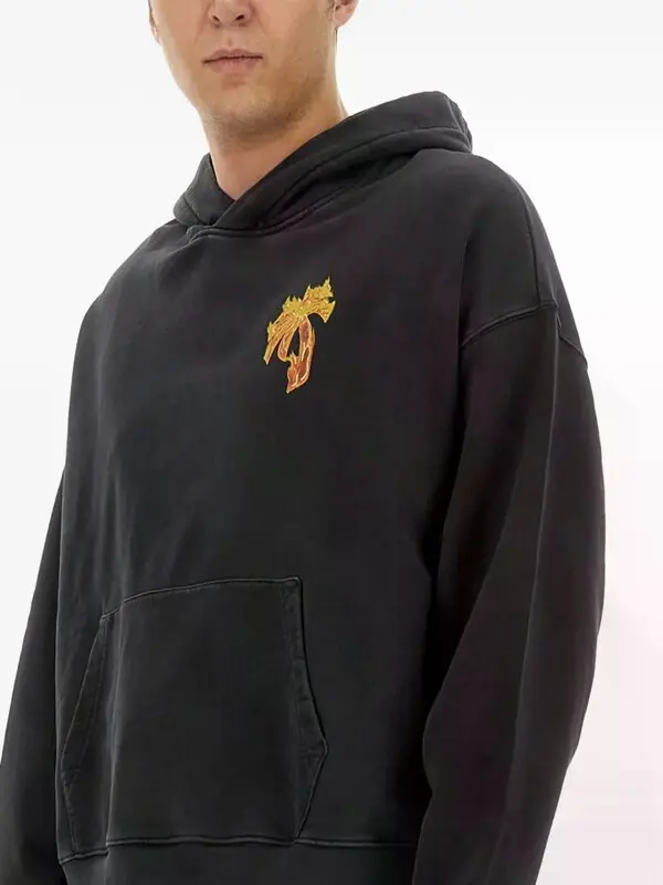 Palm Angels Logo-print Hoodie